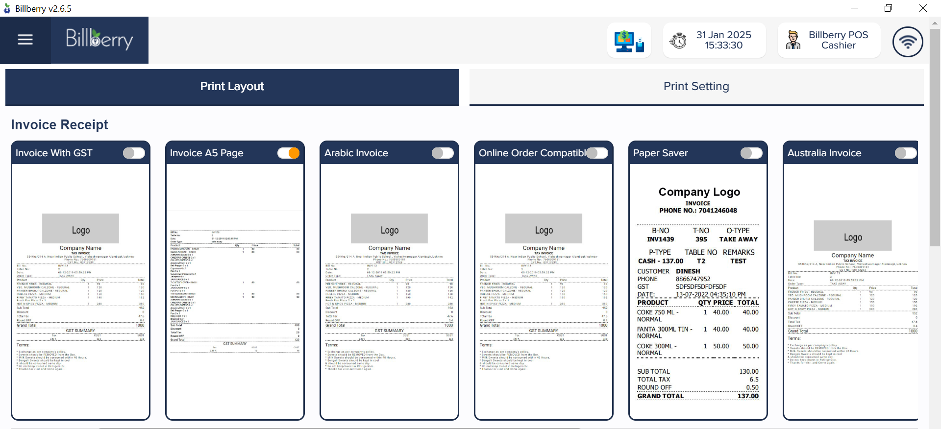Bakery Shop Bill Format Guide | Bakery Billing Software